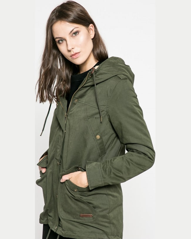 Review - Geaca Review Verde | Geci Femei