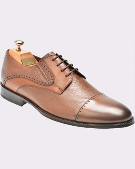 Le Colonel - Le Colonel Pantofi Maro Din Piele Naturala | Pantofi Barbati